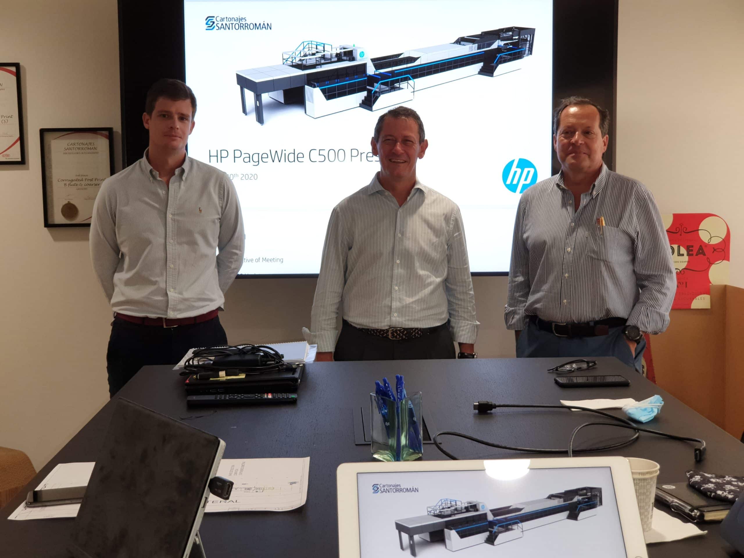 Cartonajes Santorromán elige la prensa digital industrial HP PageWide ...